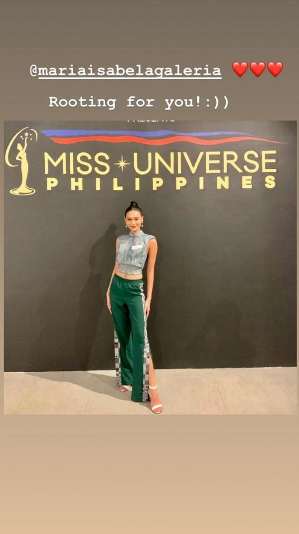 LOOK: Heart Evangelista shows support for Miss Sorsogon Maria Isabela ...