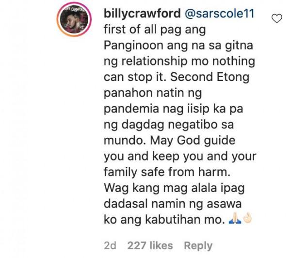 Billy Crawford responds to a basher who wishes his marriage to fail ...