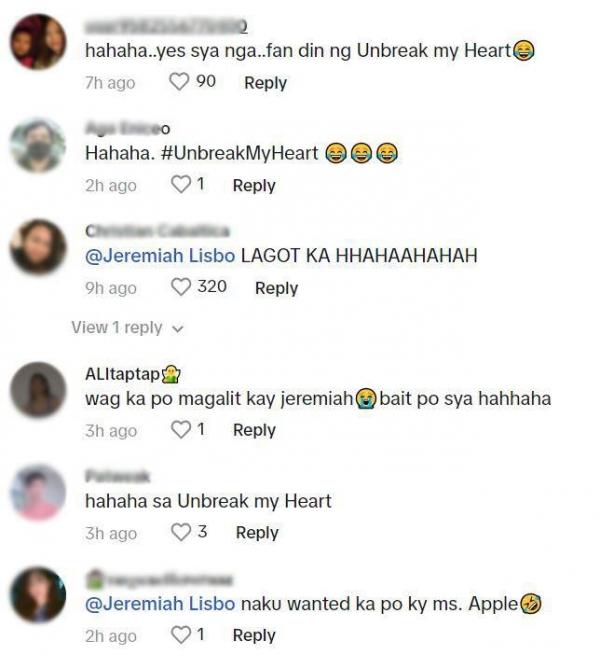 'Unbreak My Heart' fan, napa-react kay Jeremiah Lisbo | GMA Entertainment