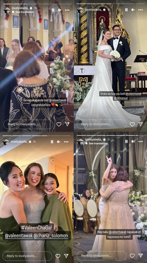 'ValeenChaGa' reunited at Valeen Montenegro's wedding | GMA Entertainment