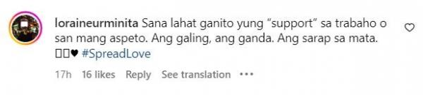 Bernadette Reyes lends a helping hand to TV5 reporter Shyla Francisco ...