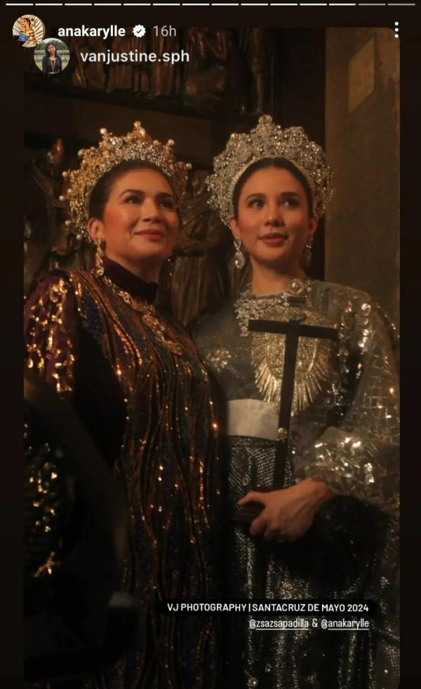 Karylle, rumampa bilang Reyna Elena sa Santacruzan sa Intramuros | GMA Entertainment