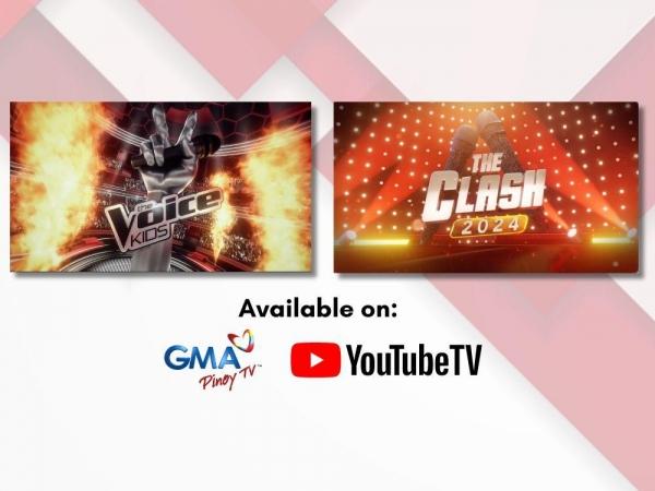 Stream "The Clash" and "The Voice Kids" on GMA Pinoy TV via YouTube TV ...