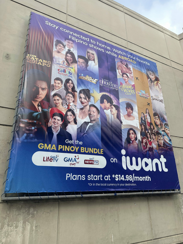 GMA Pinoy TV Lights Up at the GMA Network Center with a Billboard That ...