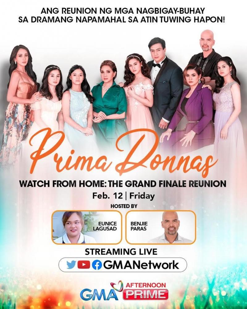 'Prima Donnas' stars reunite one last time in a special online show