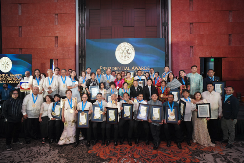 CFO honors Filipinos abroad in 2021 Presidential Awards | News and ...