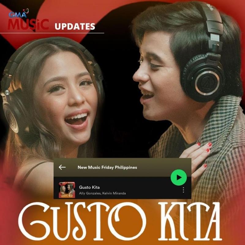 Ally Gonzales on collaborating with Kelvin Miranda in 'Gusto Kita': 'I love our duet rendition ...