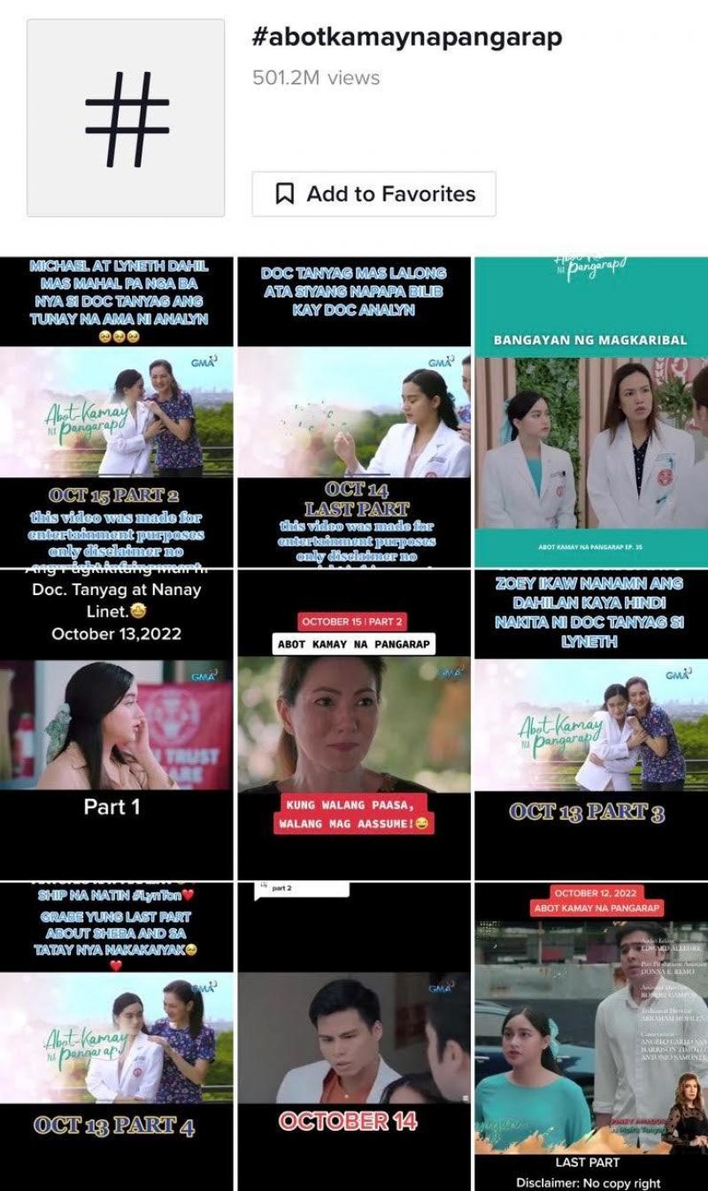 'Abot Kamay Na Pangarap,' may mahigit 500 million views na sa TikTok | GMA Entertainment