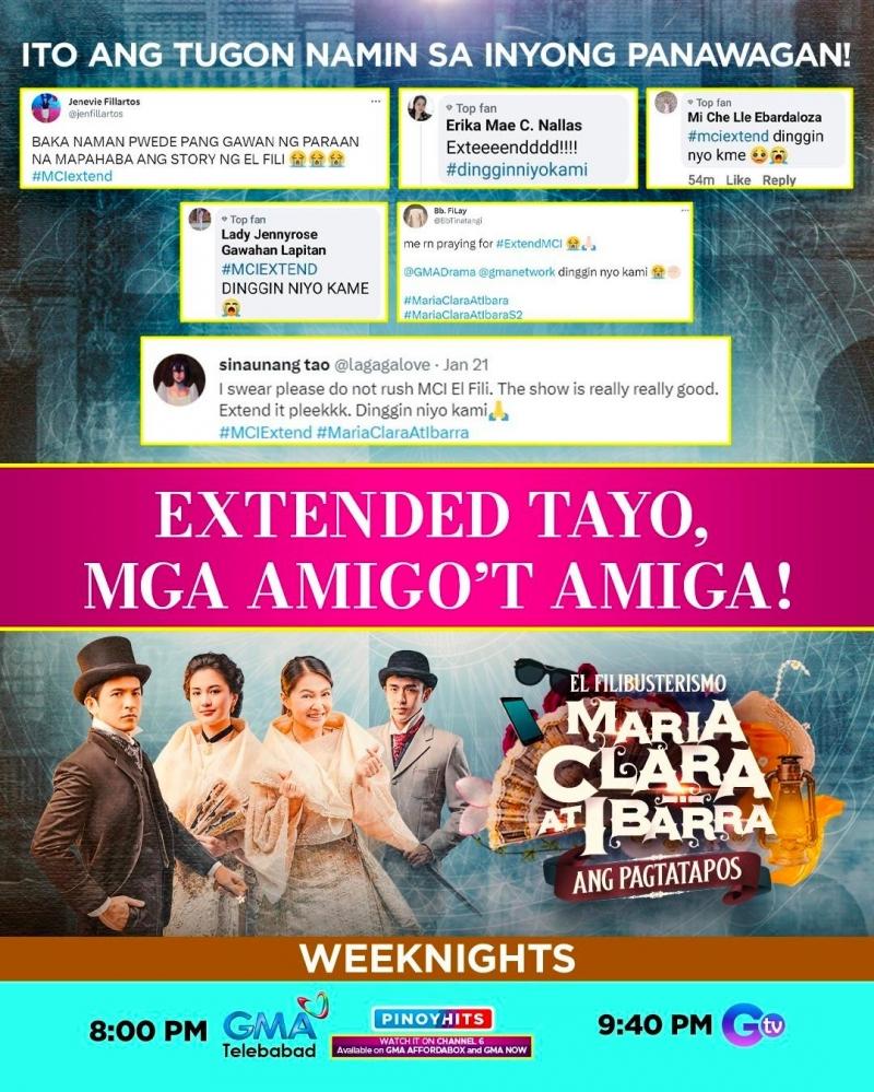 Extension ng 'Maria Clara at Ibarra,' Valentine's Day gift para sa mga ...