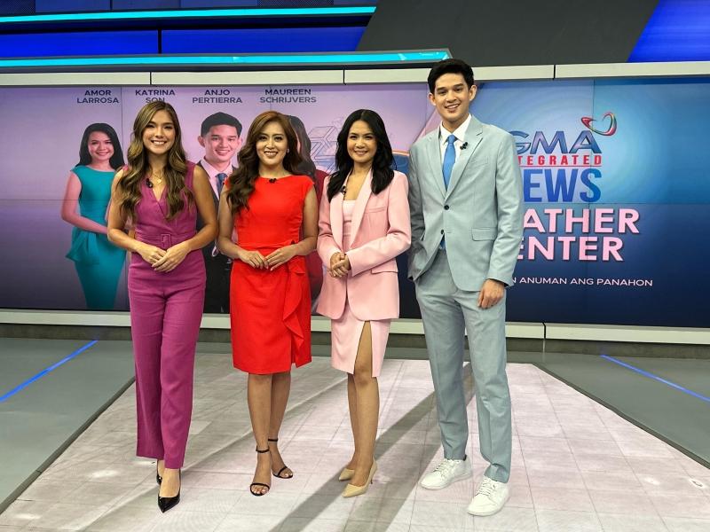 GMA Network launches GMA Integrated News Weather Center, introduces its ... GMA Network launches GMA Integrated News Weather Center, introduces its ...
