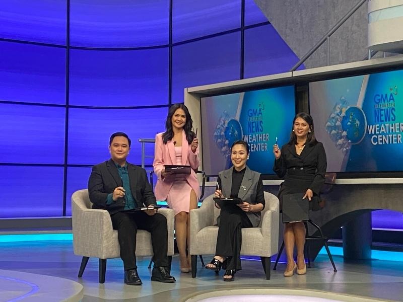 GMA Network launches GMA Integrated News Weather Center, introduces its ... GMA Network launches GMA Integrated News Weather Center, introduces its ...
