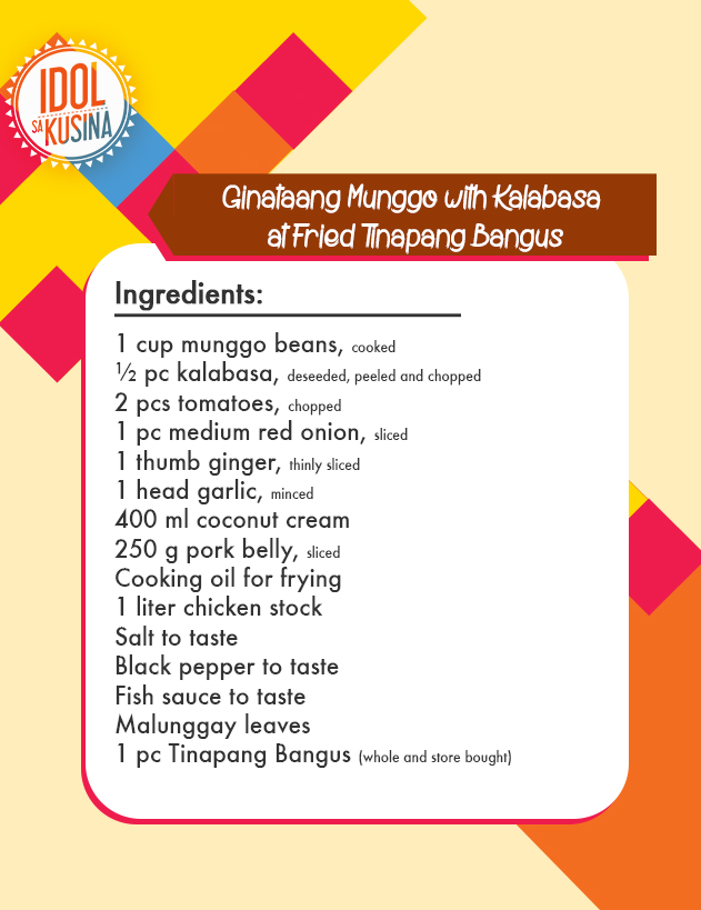 Recipe: Ginataang Munggo with Kalabasa and Fried Tinapang Bangus | TV ...