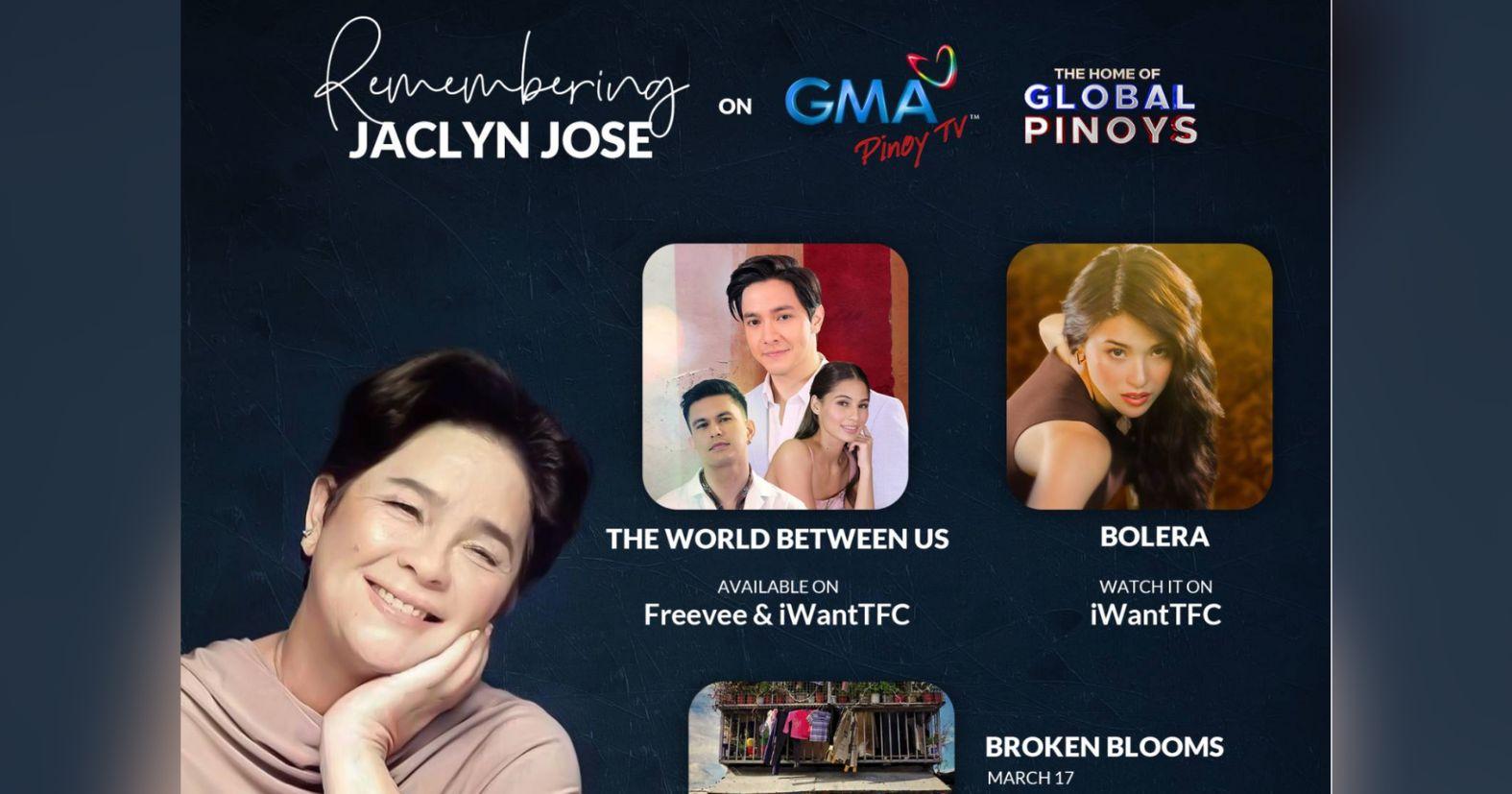 Remembering Jaclyn Jose through her works | News and Events | GMA Pinoy TV - The Home of Global ...