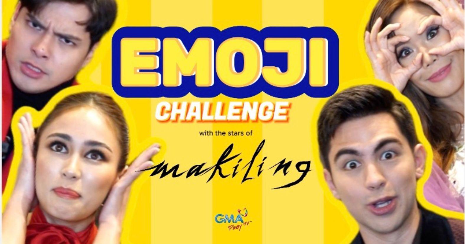 Makiling stars, sumabak sa Emoji Challenge! | News and Events | GMA ...