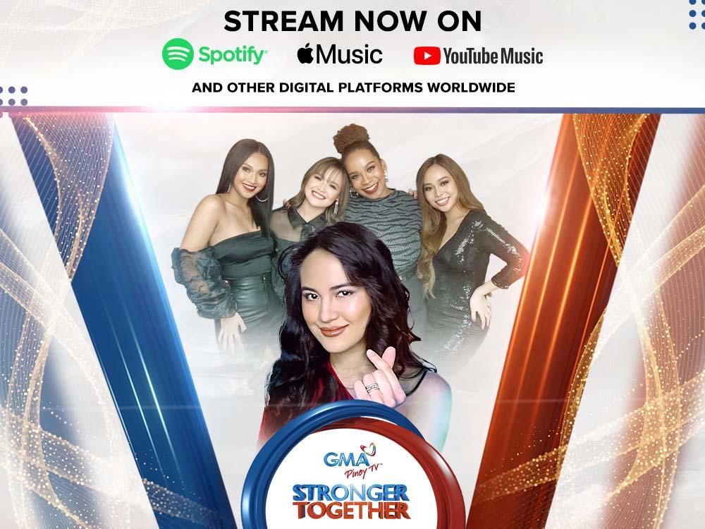 GMA Pinoy TV's "Stronger Together" song, now available worldwide! | News and Events | GMA Pinoy ...
