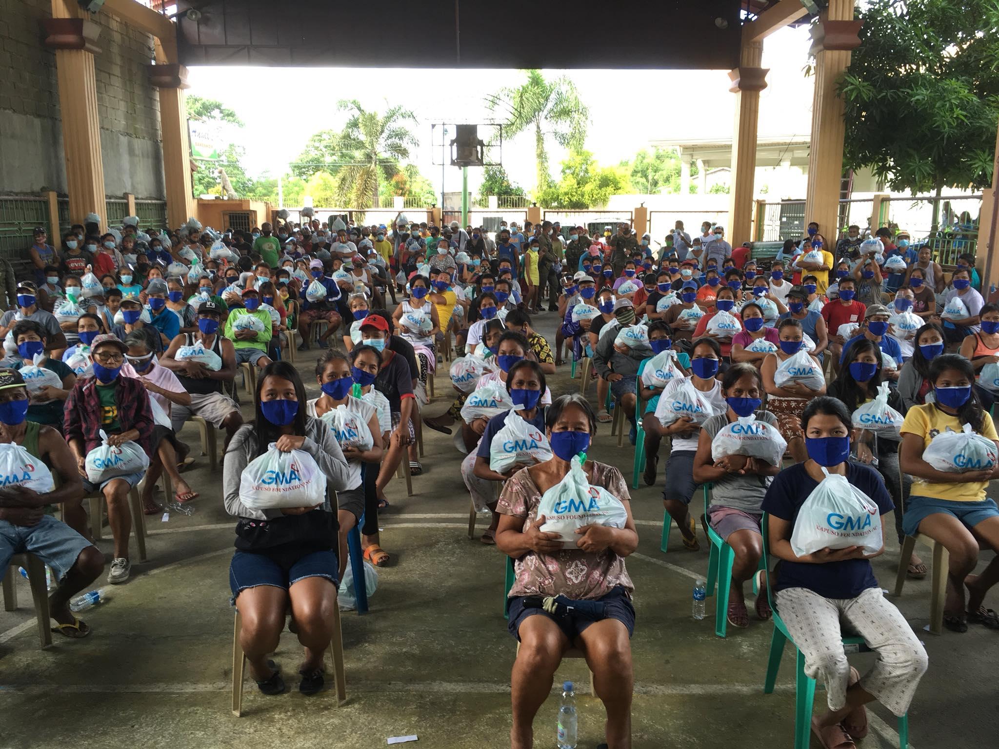 GMA Kapuso Foundation keeps bayanihan spirit alive amidst pandemic, consecutive typhoons | News ...
