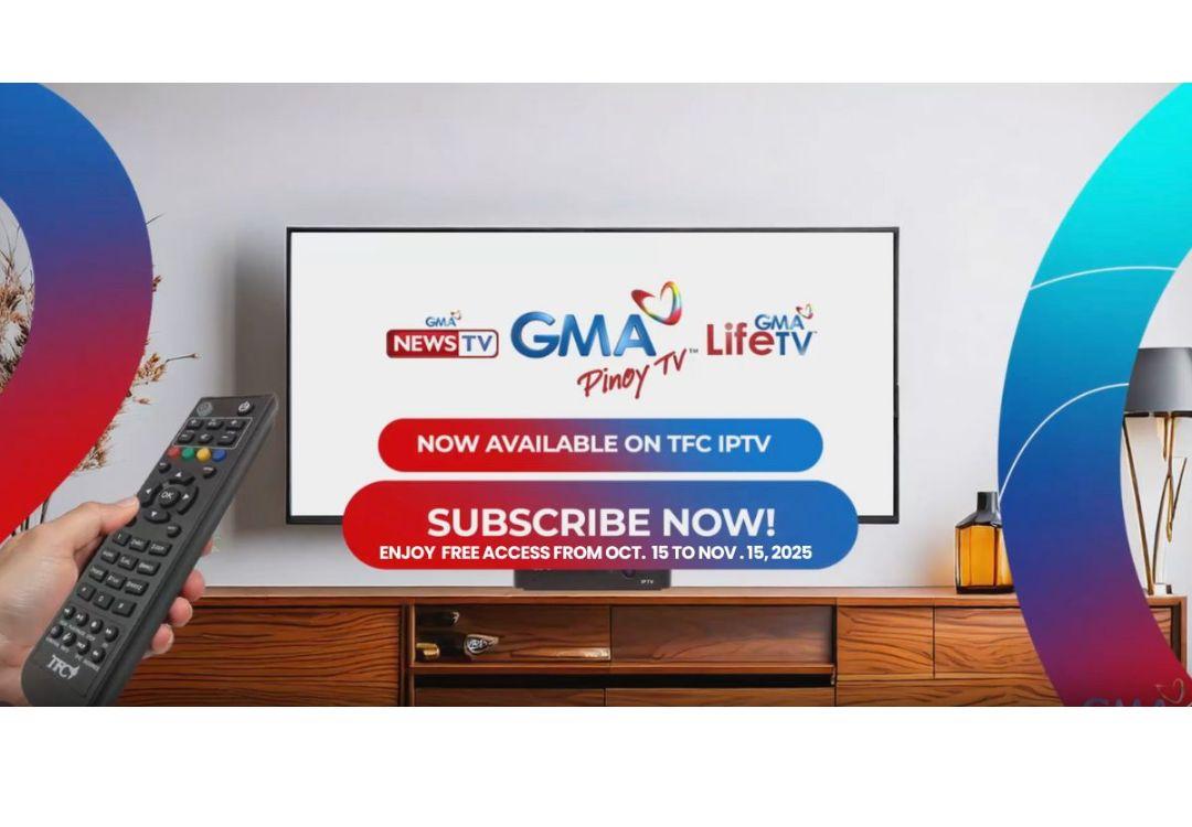 GMA Pinoy TV Now Available on TFC IPTV Box Starting October 15, 2025 ...