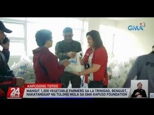 GMA Kapuso Foundation, naghatid ng tulong sa mga magsasakang apektado ng bayong Betty ...
