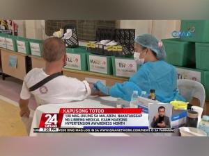 GMA Kapuso Foundation, nagbigay ng libreng medical services sa 100 mag ...
