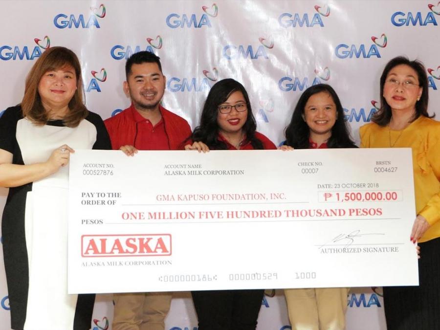 GMA Kapuso Foundation, Alaska join hands for feeding project ...