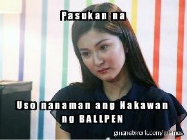 Ballpen ang Karaniwang Nawawala sa Eskwelahan | GMA Meme Generator