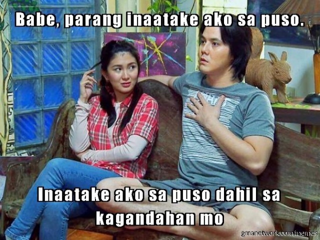 Inaatake sa puso | GMA Meme Generator