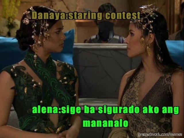 staring contest | GMA Meme Generator