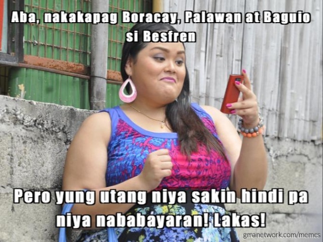 Utang muna bago bakasyon | GMA Meme Generator