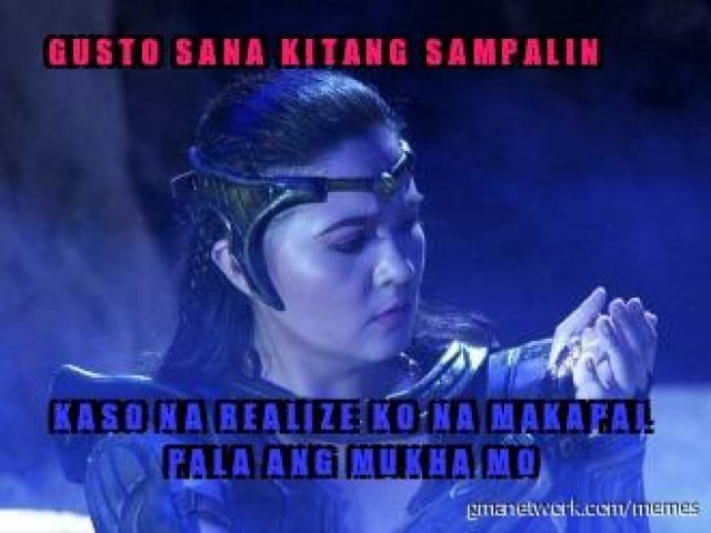 yung kaibigan mo na makapal ang mukha kesa sa kama | GMA Meme Generator