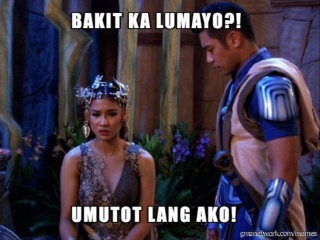 BAKIT KA LUMAYO | GMA Meme Generator