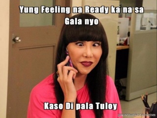 Yung Feeling na Ready ka na sa Gala nyo | GMA Meme Generator