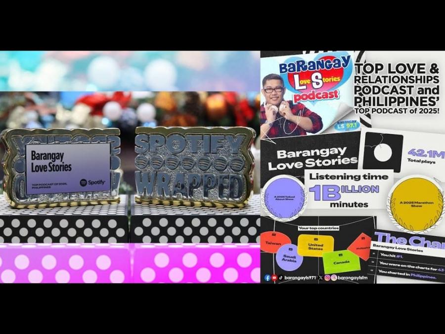 Barangay Love Stories Podcast Wins Two Spotify Wrapped Awards ...