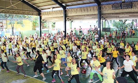 LOOK: DZBB brings morning fun and games at Barangay Capri, Quezon City ...